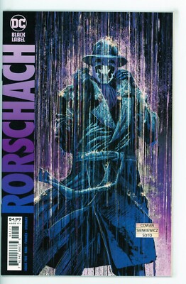 RORSCHACH #5 NEAR MINT 2021 COWAN / SIENKIEWICZ VARIANT DC BLACK LABEL b-300 | eBay