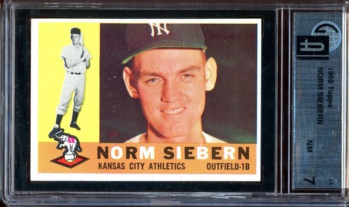 1960 Topps - Norm Siebern #11 for sale online | eBay