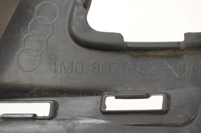 Audi Q7 S-line RH Side Front Bumper Fog Light Grill Trim OEM 4M0807682 ...