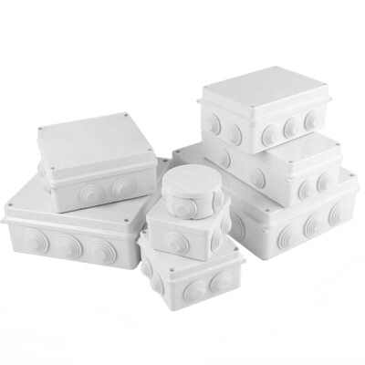 Plastic Electrical Enclosure Box Reversed Hole IP65 Project Case DIY w ...