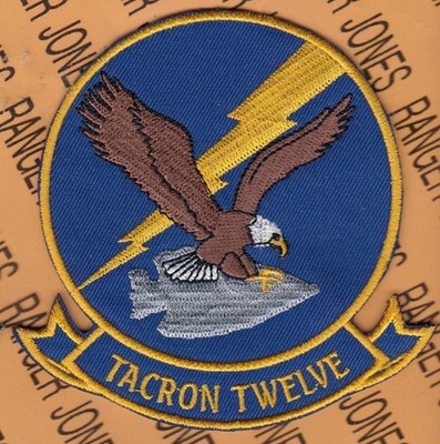 USN Navy Tactical Air Control Squadron Twelve TACRON 12 ~4" patch c/e ...