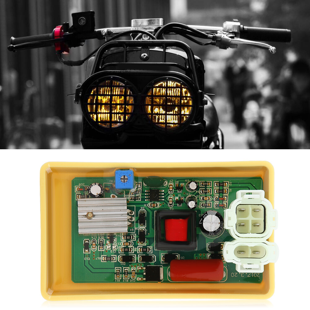 *6 Pin Adjustable Timing DC CDI Box For 50CC 60CC 125CC 150CC Scooter ...