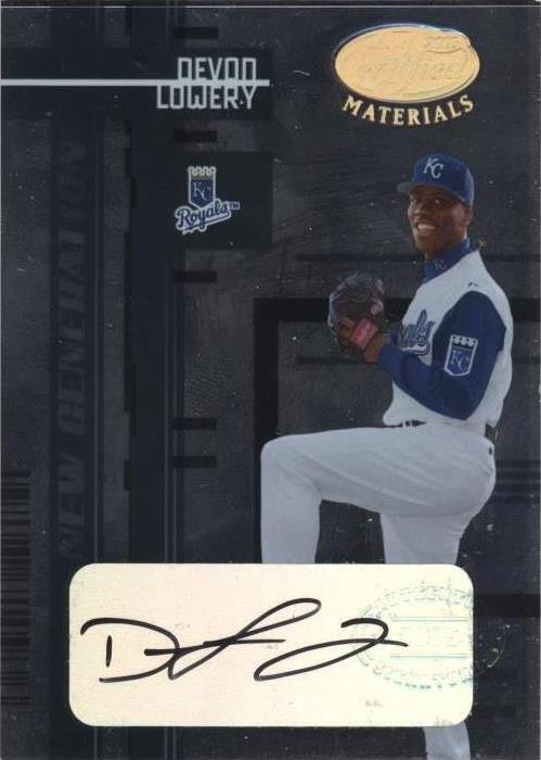 2005 Leaf Certified Materials - New Generation Devon Lowery #210 /499 (AU, RC) for sale online ...