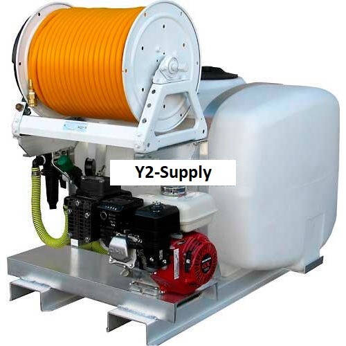 New! 100 Gallon Skid Sprayer, 5HP / 4101C Pump, 150' of 3/8" Hose ...