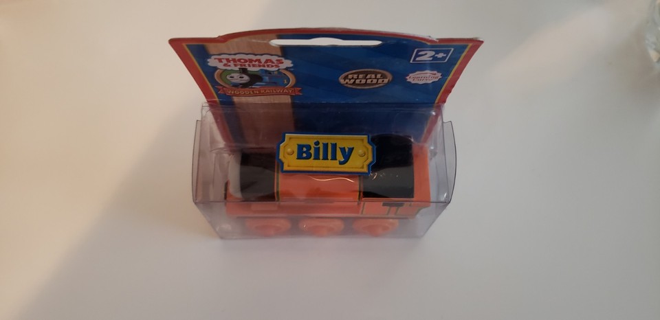 THOMAS & FRIENDS WOODEN RAILWAY ~ BILLY ~ LC98137 ~ RARE 2008 UK ...