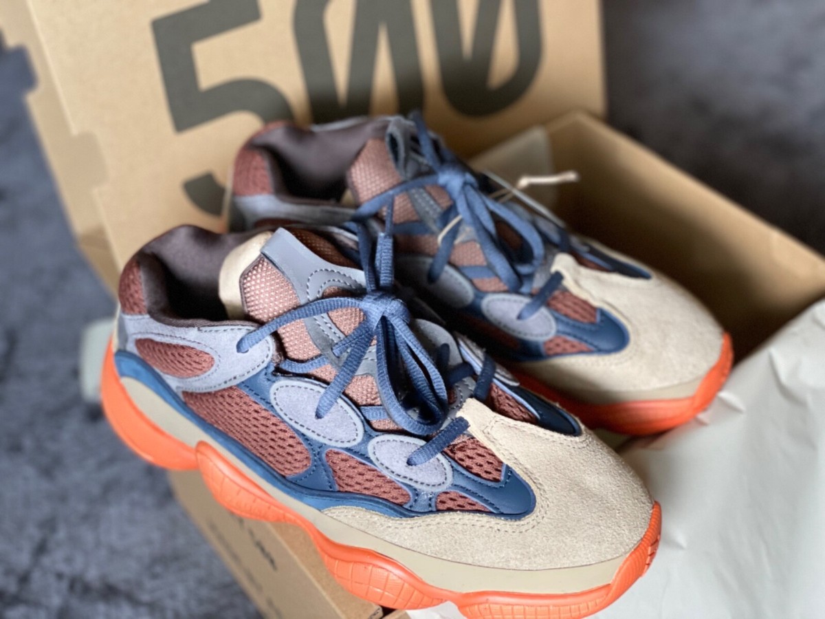 DS Adidas Yeezy 500 Enflame GZ5541 US Men's Size 6 100 DS Adidas Yeezy 500 Enflame GZ5541 US Men's Size 6 100