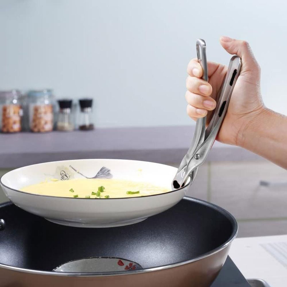 7 Inch Silicone Non-slip Tray Clamp Heavy Duty Kitchen Dish Clamp ...