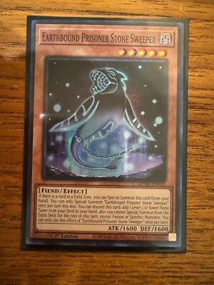 Earthbound Prisoner Stone Sweeper Super Rare MZMI-EN028 Near-Mint 1st ...