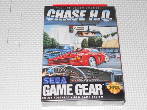 GG Chase H.Q. Overseas New Sealed Game Gear | eBay