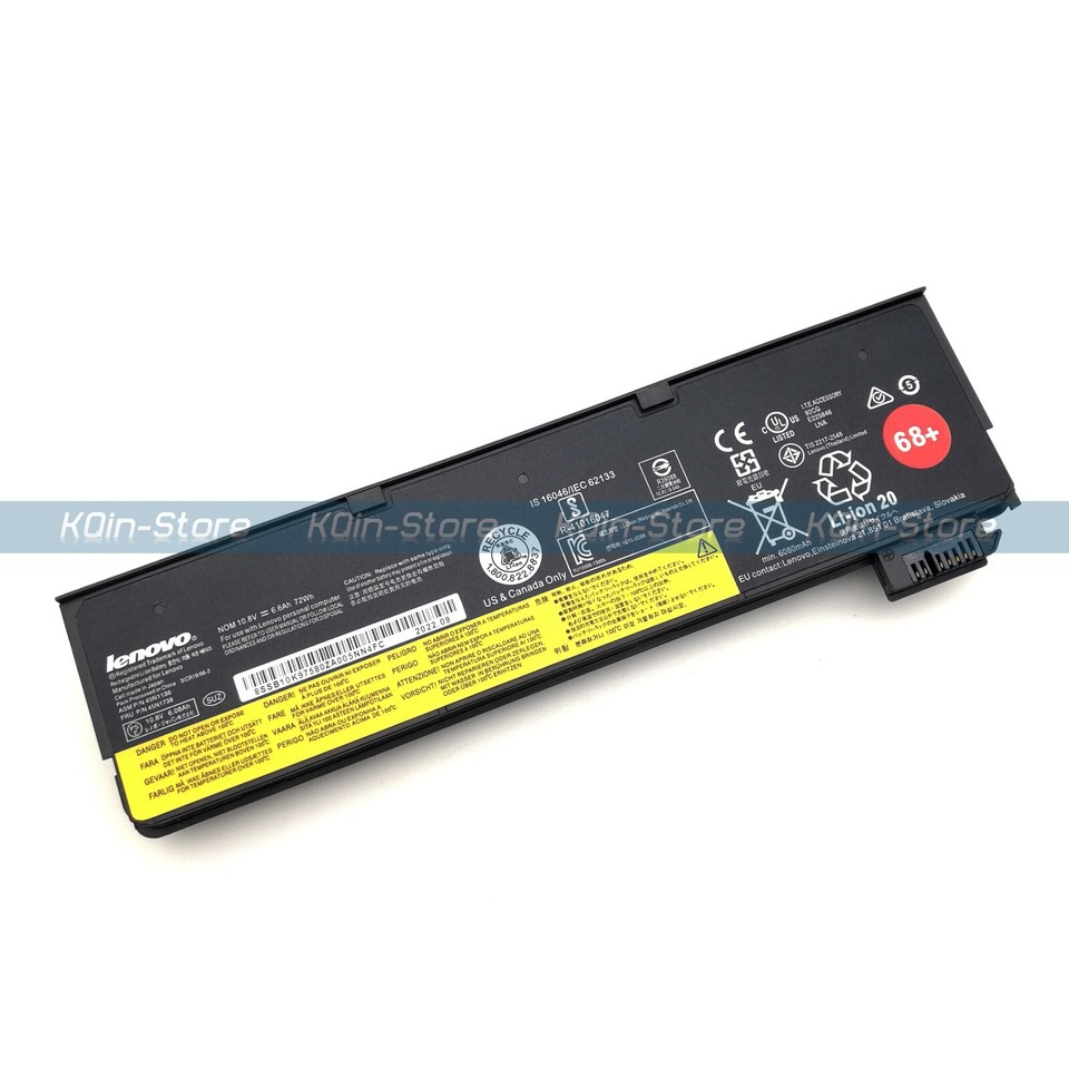 Genuine 45N1136 72Wh Battery for Lenovo ThinkPad T440 T450s T460p X240 ...