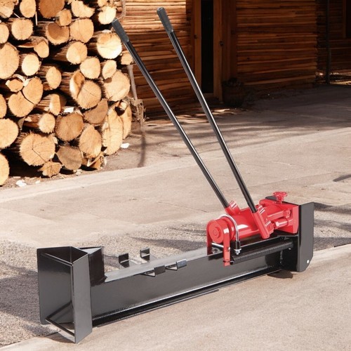 10 Ton Hydraulic Log Splitter Manual Horizontal Firewood Log Splitter ...
