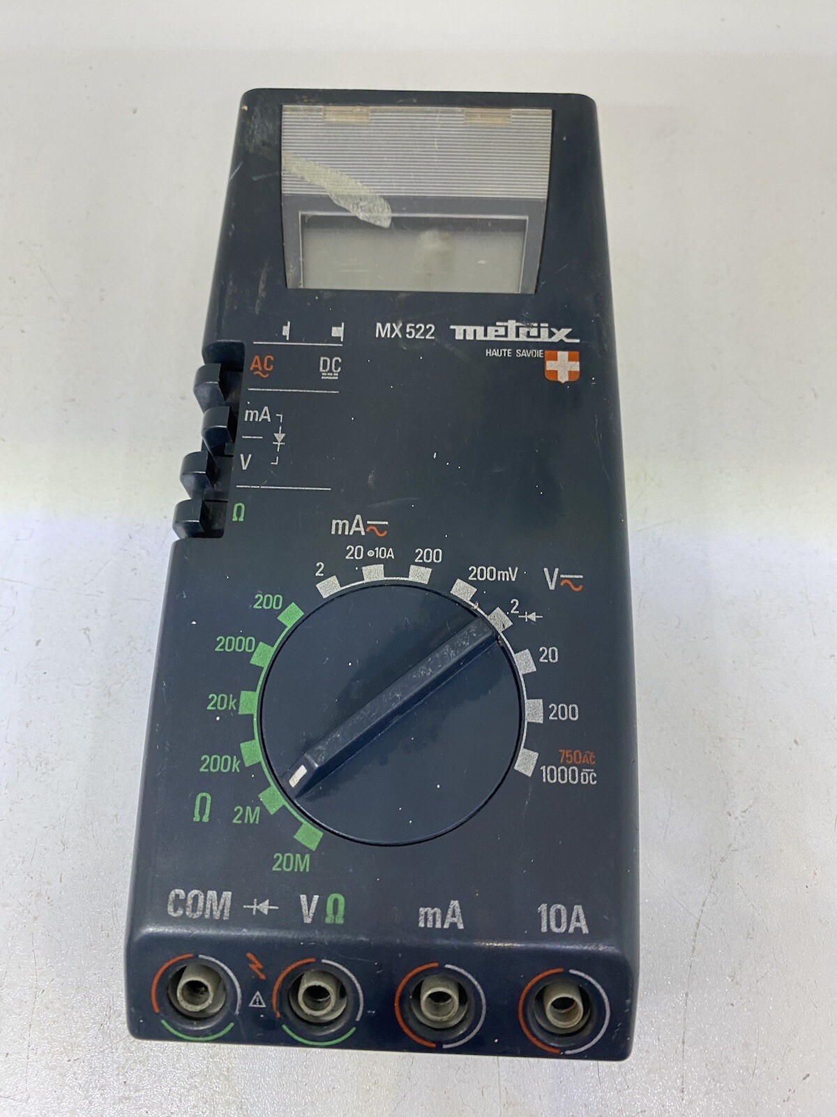 Multimètre Metrix MX 522 - Hors Service HS - état correct | eBay