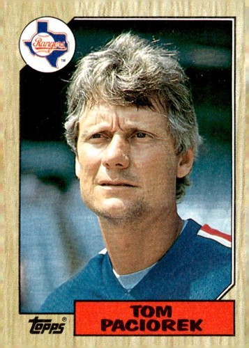 1987 Topps #729 Tom Paciorek | eBay
