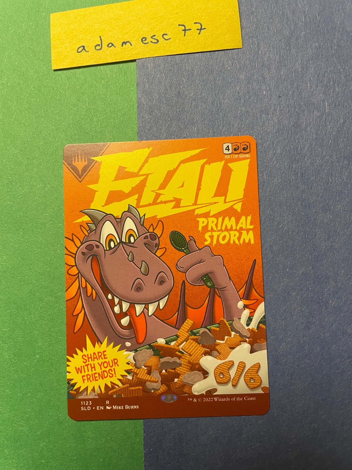 MTG Etali, Primal Storm(1123) Secret Lair: Just Add Milk | eBay