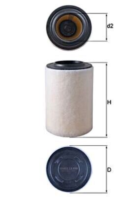 MAHLE Air Filter For ALFA ROMEO Giulietta 940 51854025 | eBay