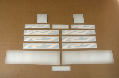 Yamaha YZF R7 White Decals Set Emblems 750 Customized Kit Stickers for ...