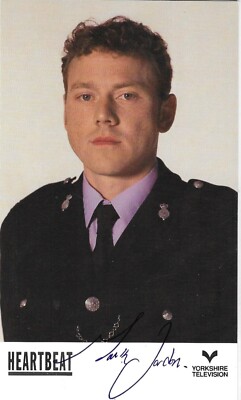 Mark Jordan - PC Phil Bellamy - Heartbeat - Pre Print SIgned Cast Card ...