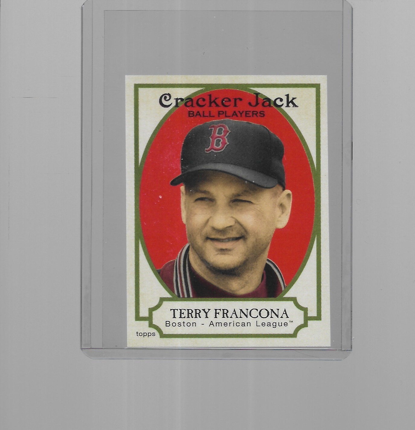 2005 TOPPS CRACKER JACK BASEBALL STICKER MINI TERRY FRANCONA #230 | eBay