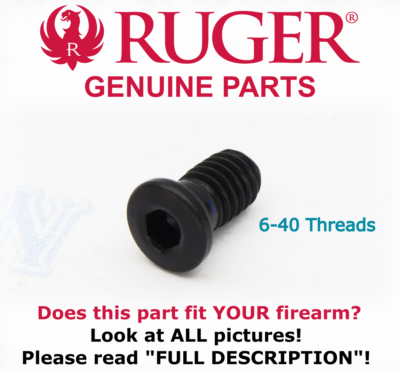 RUGER Brand 6-40 Allen Head Front Sight Screw Mark 1 2 3 4 MK I II IV ...