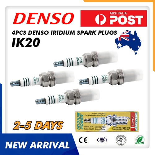 4x Denso IRIDIUM Spark Plugs IK20 for '96~'00 Proton Persona 1.6L 4G92 ...