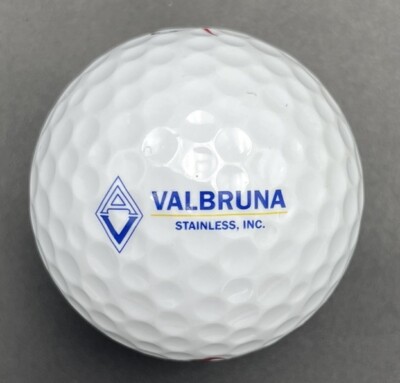 Valbruna Stainless Inc Logo Golf Ball (1) Nike PD Long Pre-Owned | eBay