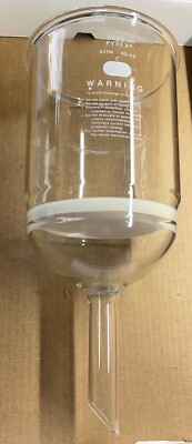 Buchner Filter Funnel, Pyrex, Coarse Porosity Fritted, ASTM 40-60, 2000 ...
