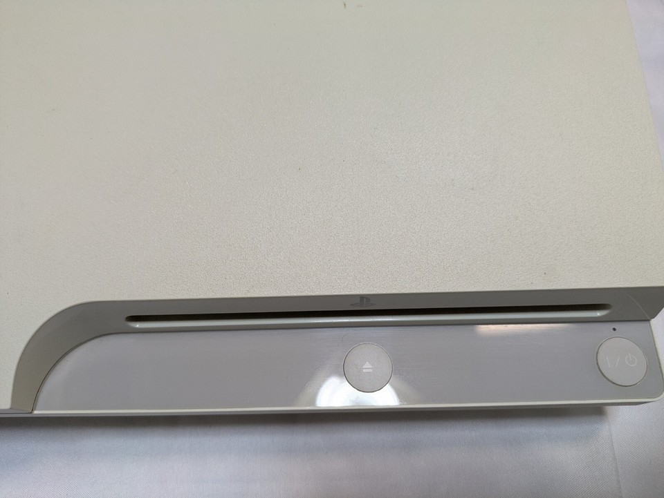 PlayStation 3 PS3 CECH-3000A Classic White Console 160GB Gaming Machine ...