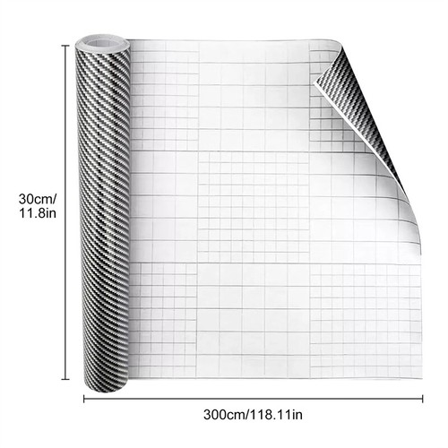 30x300cm 2D 2D Fibre de carbone brillant Vinyl Film VO * | eBay