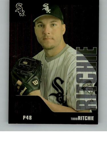2002 Upper Deck 40-Man Todd Ritchie 413 Electric SN Chicago White Sox ...