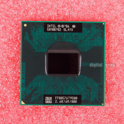 Intel Core 2 Duo T9500 2.6 GHz Dual-Core CPU Processor SLAYX ...