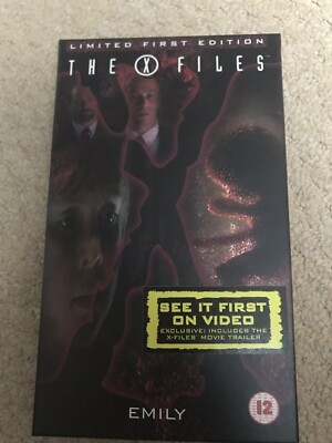 VHS Video Tape - The X Files Emily | eBay