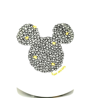 Disney Mickey Mouse XO Dinner Pasta Ceramic Serving Bowl 8.5" | eBay