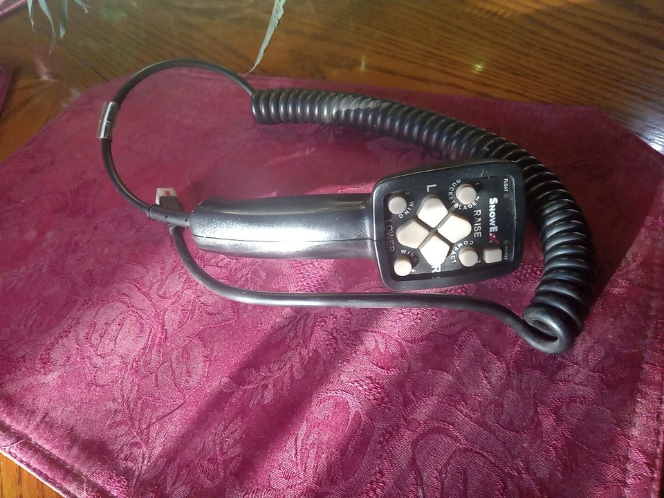 Western/Fisher snow plow fleetflex handheld controller 4-pin | eBay
