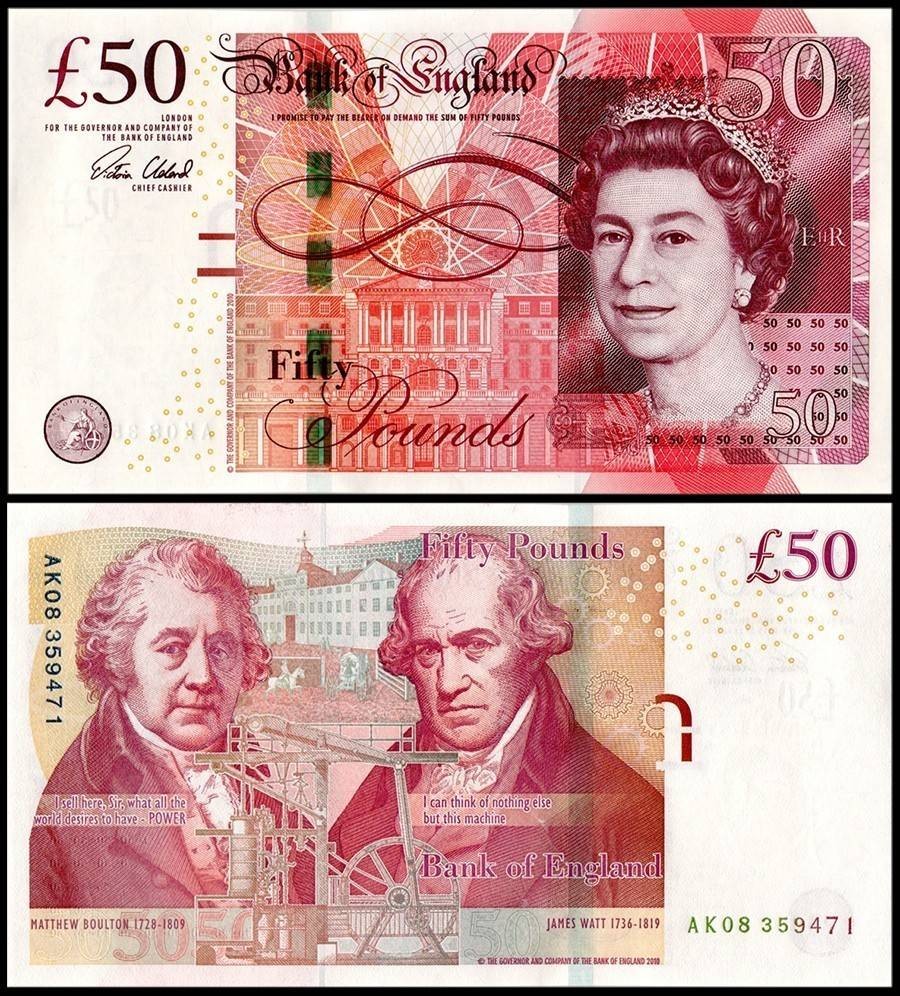 50 Pound Note