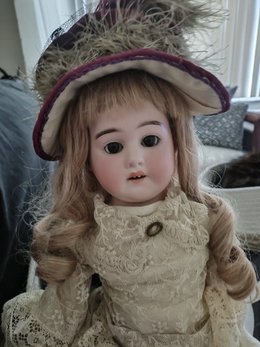 21” Antique German Bisque Doll Schoenau & Hoffmeister Very Pretty. SALE! Read | eBay