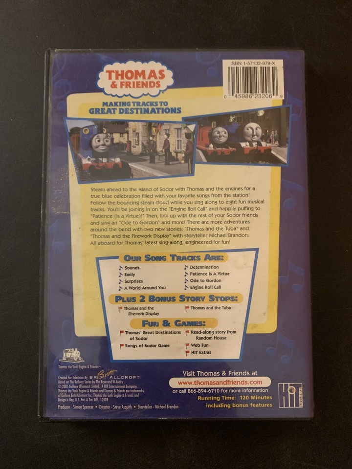 Thomas & Friends - Songs From the Station - DVD By Thomas & Friends ...
