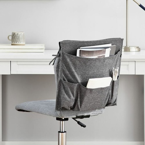 Pottery Barn Teen Recycled Chair Back Space Saver/Charcoal NWT | eBay