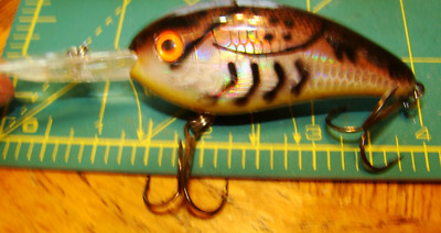 V6743 F EXCALIBUR BILL DANCE FAT FREE SHAD COOL CRAW COLOR FISHING LURE ...