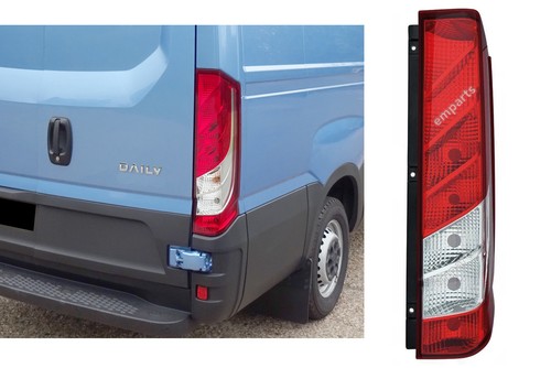For Iveco Daily Rear Light Back lens Tail Lamp Driver Side O/S MK VI ...