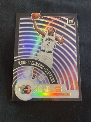 2020-21 Panini Donruss Optic T-Minus 321 Silver Prizm Kawhi Leonard #3 ...