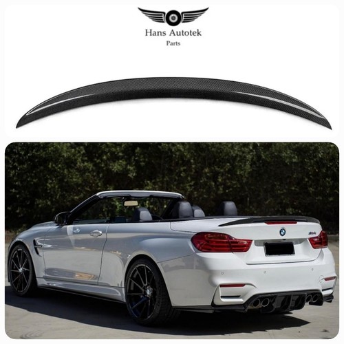 MP Style Real Carbon Fiber Rear Spoiler for BMW M4 F83 Cabriolet 4 ...