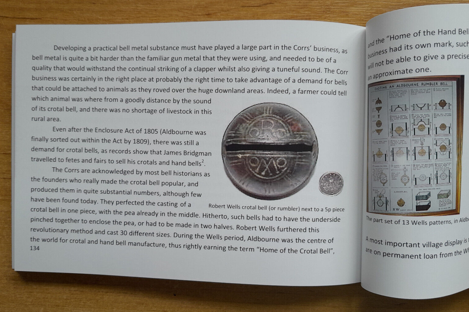 'ALDBOURNE - THE HOME OF THE HAND BELL & CROTAL BELL' BY TERRY GILLIGAN ...