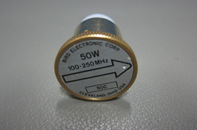 Bird 50C Element (50W, 100-250MH) for Bird 43/4431 Wattmeter | eBay