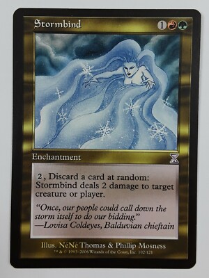 MTG Stormbind Timeshifted Regular Special | eBay