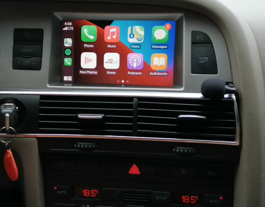 Mr12volt Fits Audi MMI 2G High CarPlay Android Auto Camera in interface ...