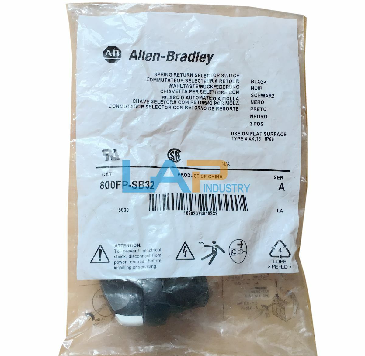 1PCS New Two-speed three-speed rotary switch with lock 800FP-SM32 | eBay