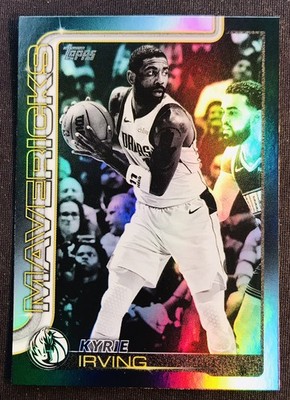 2025-26 Topps Kyrie Irving Blackout #168 Black Friday Exclusive ...