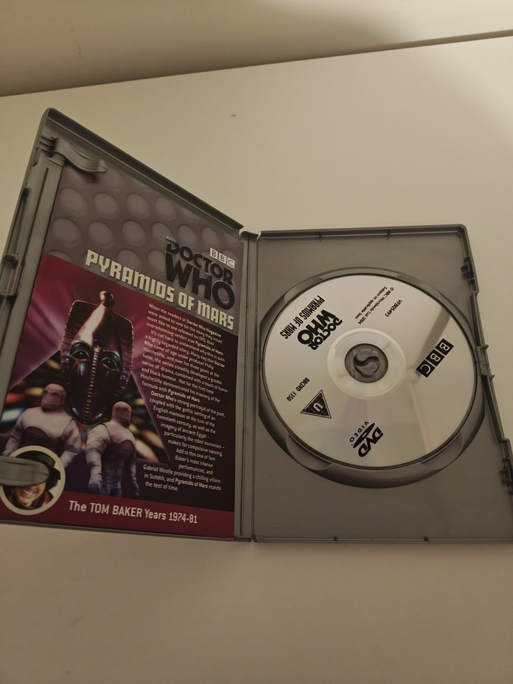 Doctor Who DvD Set Castrovalva Logopolis Pyramids Of Mars | eBay UK