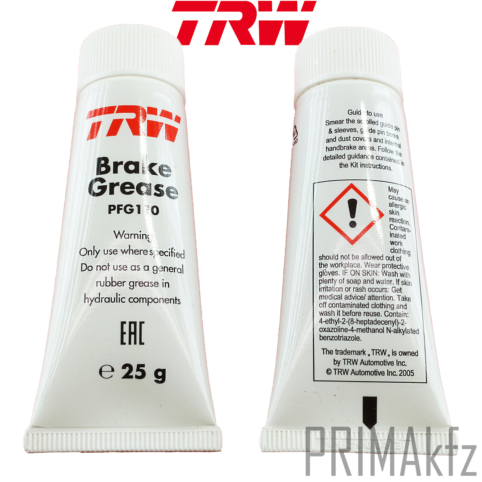 2x original TRW PFG110 grease brake grease BRAKE GREASE 25 g ...