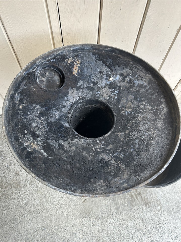 Vintage Smudge Pot Orchard Heater Fuel Garden Farm Rustic Art Tractor ...